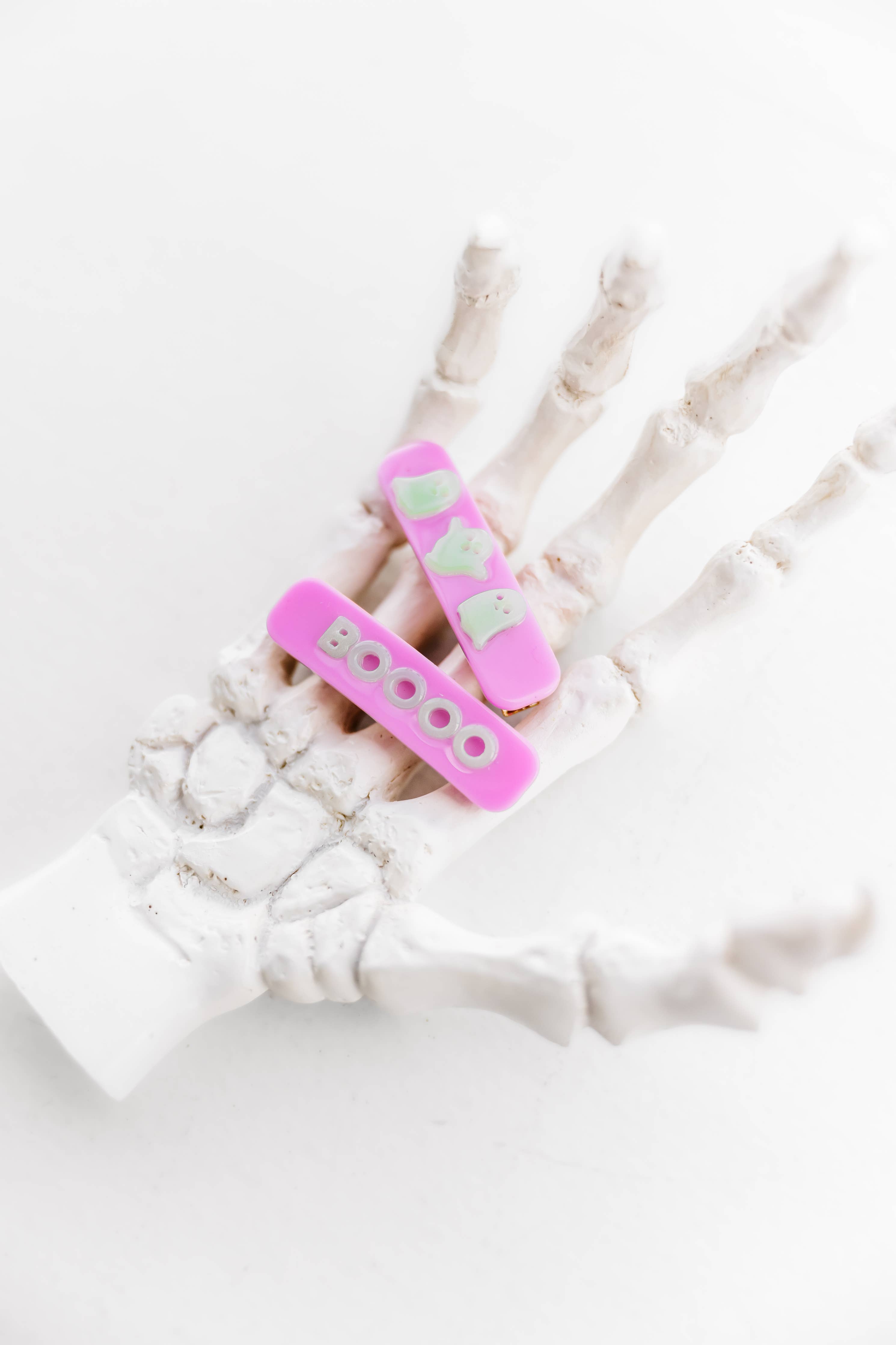 2PK BAR CLIPS: boo friends / glow in the dark – Wiggles & Giggles ...