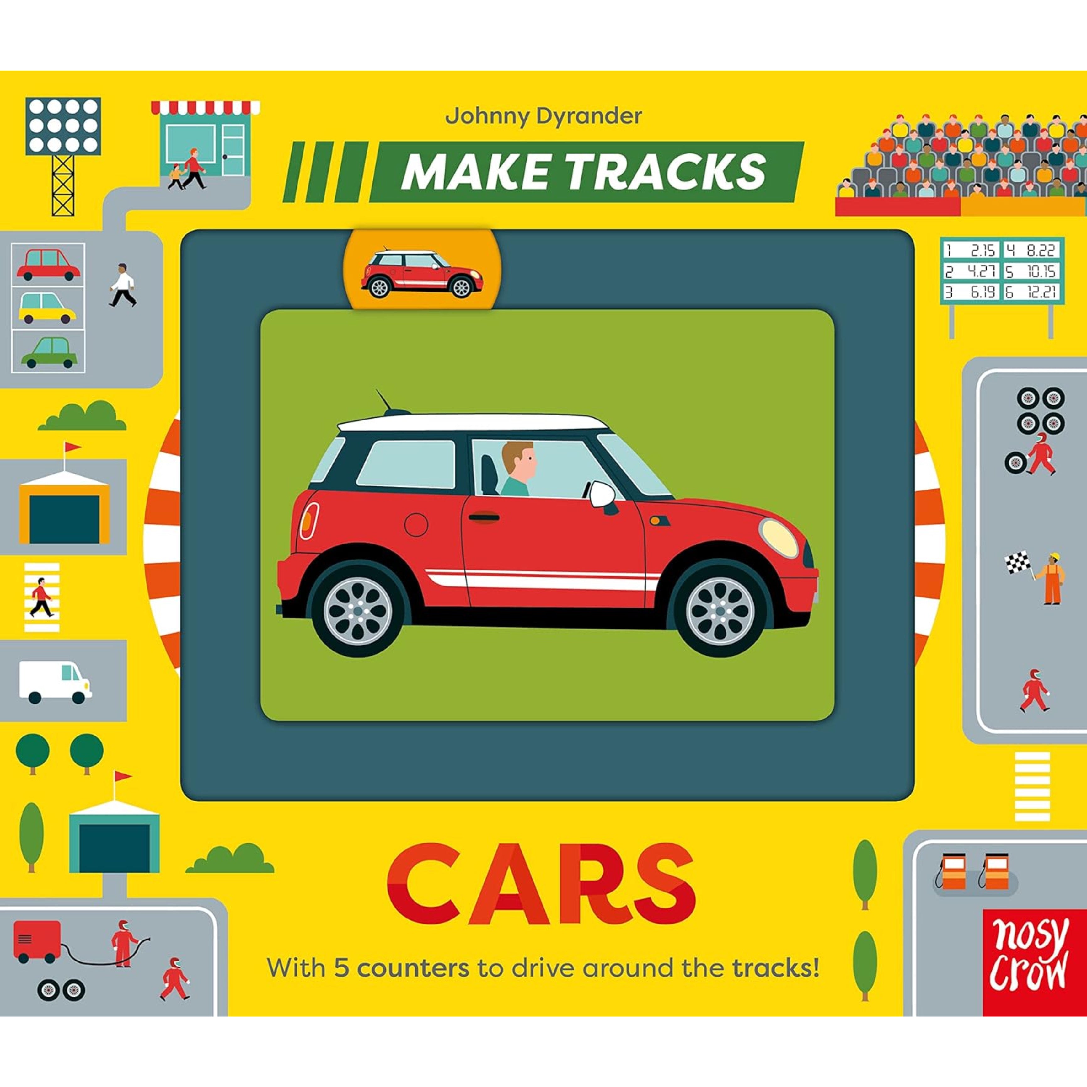 Make Tracks: Cars by Johnny Dyrander – Wiggles & Giggles Stillwater