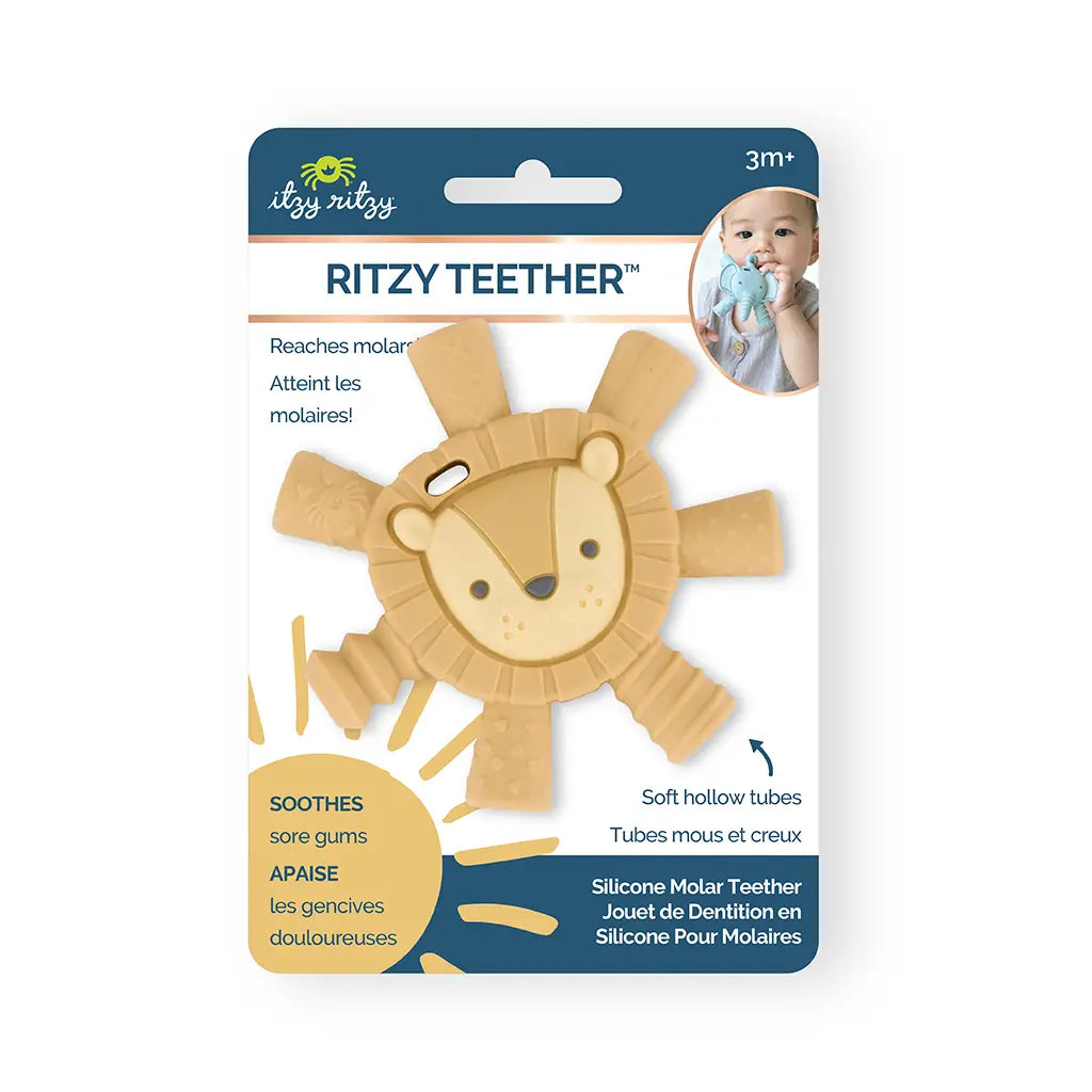 Lion Molar Teether – Wiggles & Giggles Stillwater