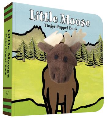 Little Moose Finger Puppet Book – Wiggles & Giggles Stillwater