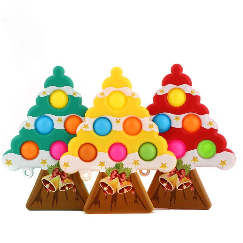 Christmas Tree Dimple Pop Fidget Toy – Wiggles & Giggles Stillwater