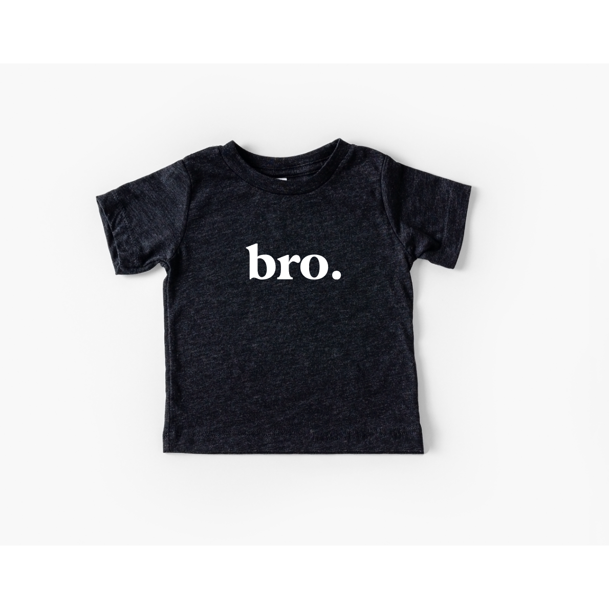 bro. - Tee in Charcoal – Wiggles & Giggles Stillwater