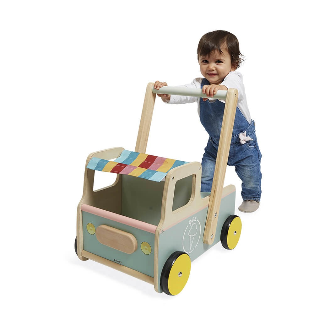 Ice Cream Cart Push Along Trolley – Wiggles & Giggles Stillwater