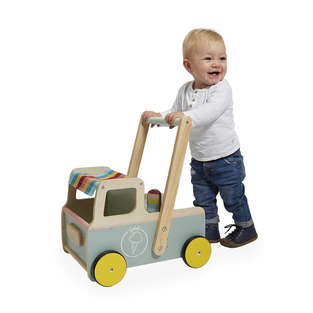 Ice Cream Cart Push Along Trolley – Wiggles & Giggles Stillwater